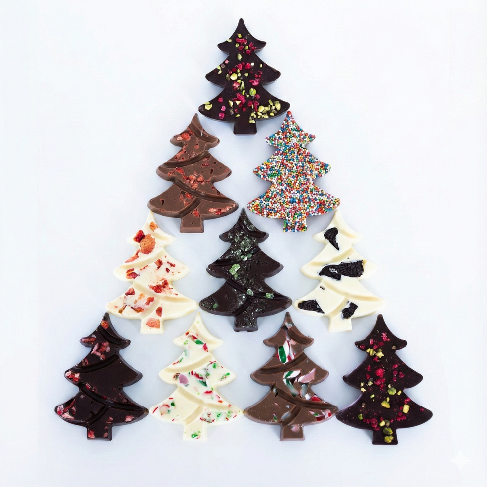 Chocolate Christmas Trees - Large – Woodstock Chocolate Co