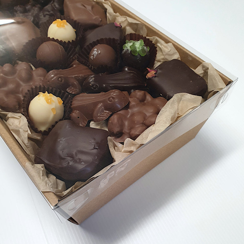 Sampler Mixed Chocolate Box - Pick Up ONLY – Woodstock Chocolate Co